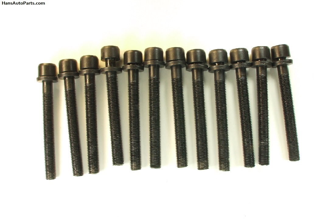 056103385A $12 VW Audi M11 x 1.5 X 96mm Cylinder Head Bolts Set of 12 5 ...