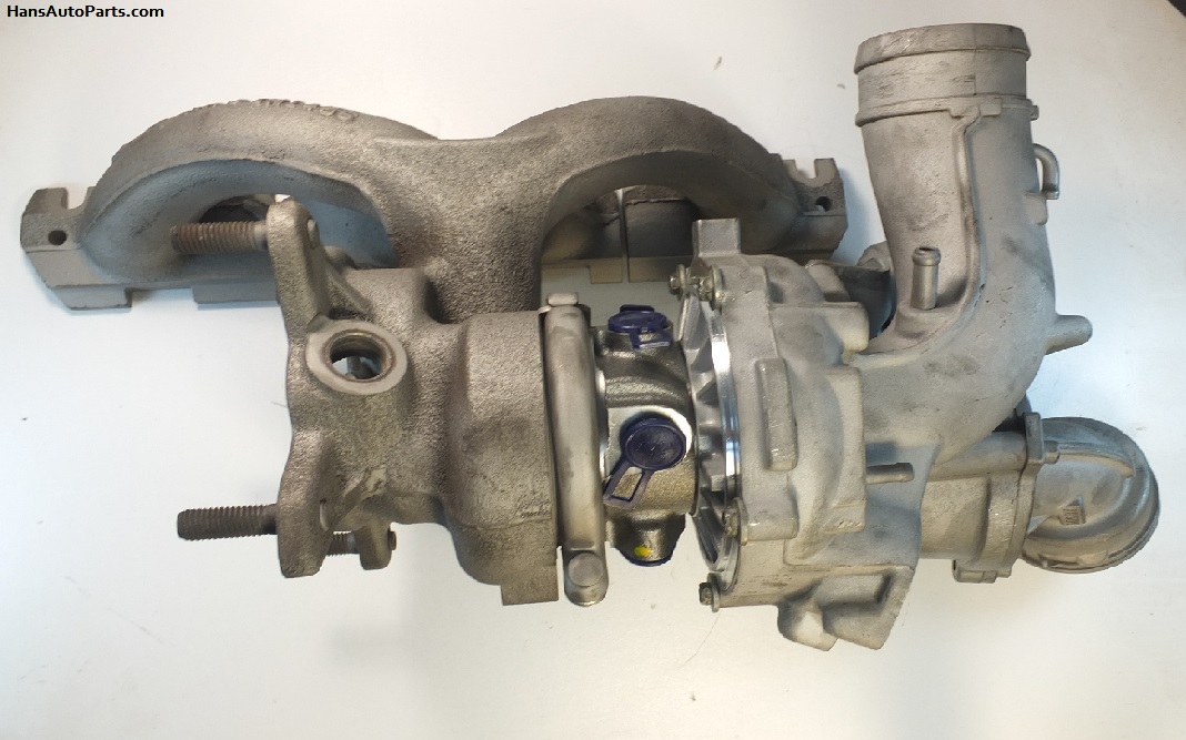 06J145713F $399 Audi Complete Turbocharger VW O2 Sensor Hole 2.0T
