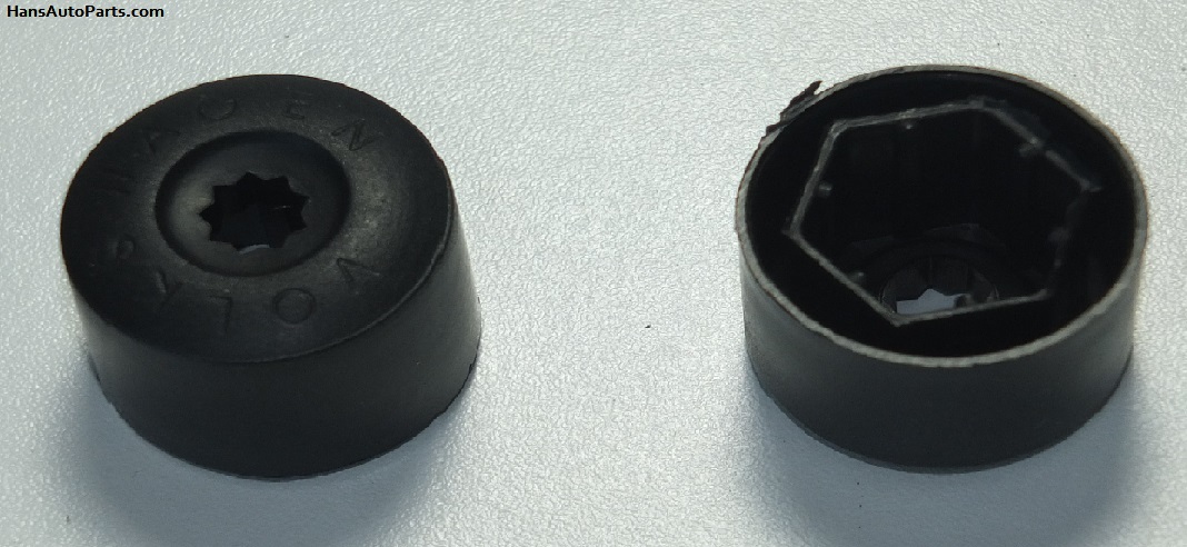 1K0601173 $1 VW Wheel Lugbolt Cap Mk4 Mk5 Jetta Passat