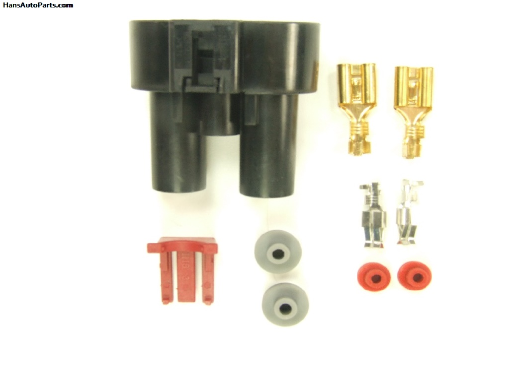 1K0906234 $6 VW Audi Black 4 Pin Electrical Connector Golf Jetta Audi