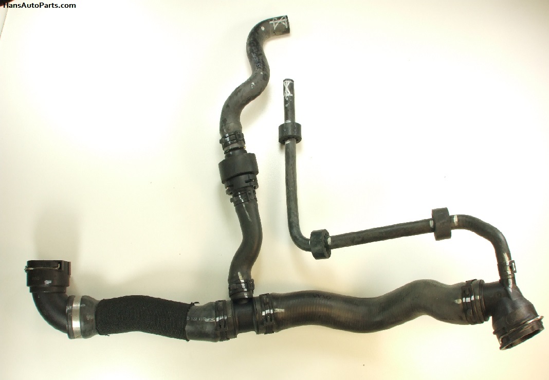 3C0122101EP $34 OEM VW Upper Radiator Hose Passat Automatic ...