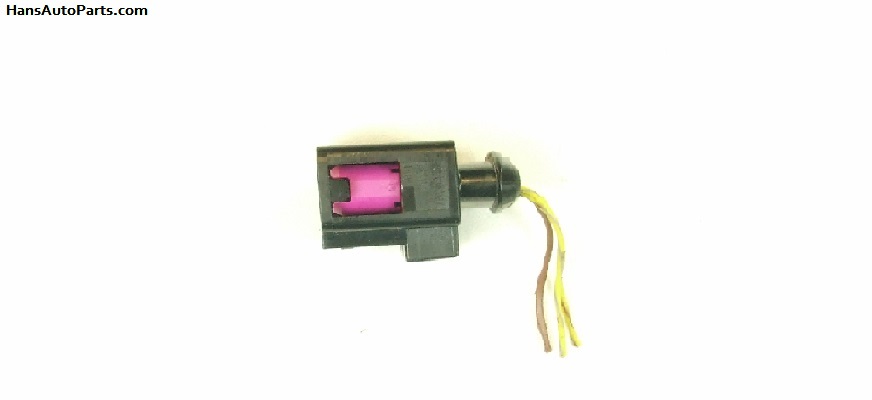 4D0971993 $5.00 3 Pin Violet Electrical Connector 03-16 Beetle Golf Jetta