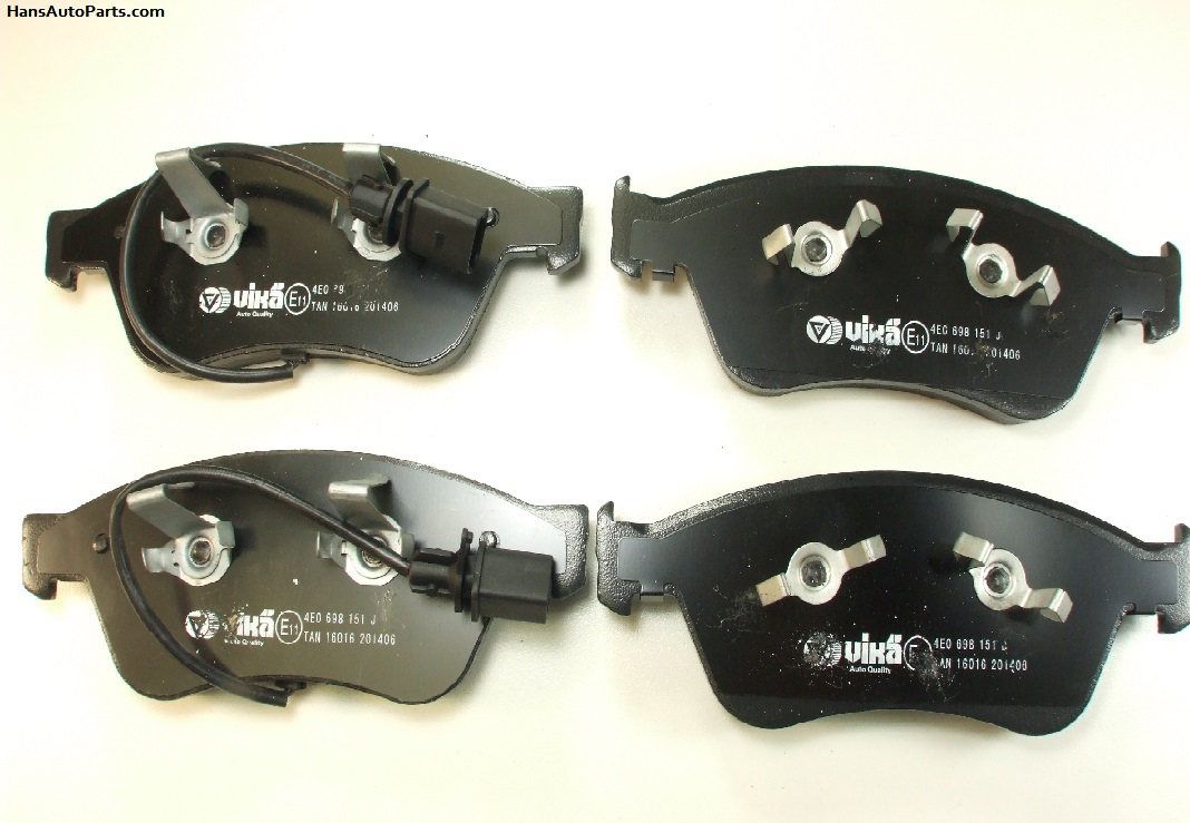 4E0698151J $37 VW Audi Front Brake Pads A6 A8/S8 Phaeton