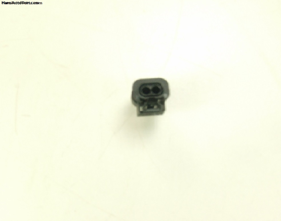 4H0973702A $3 OEM VW 2 Pin Black Female Connector Beetle Golf Jetta