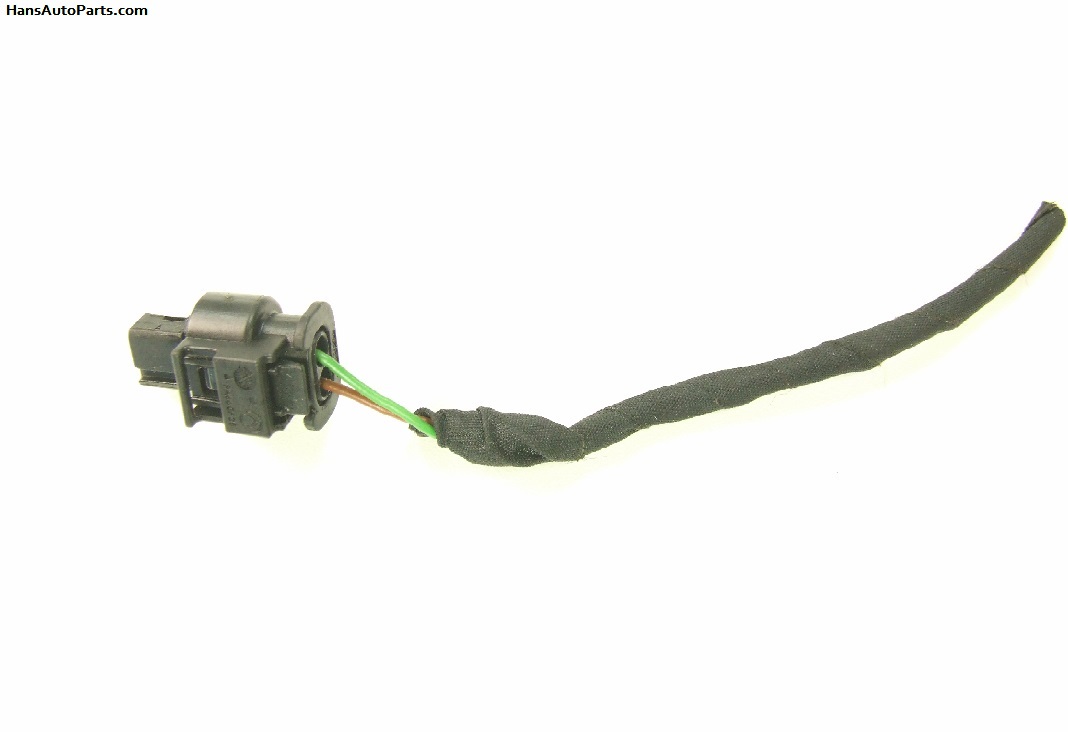 VW 2 Pin Black Electrical Connector Eos Golf...