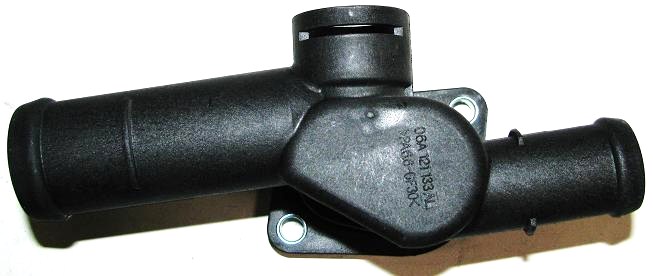 06A121132AG $5 VW Cylinder Head Coolant Flange Golf 2.0 1.6 Jetta.