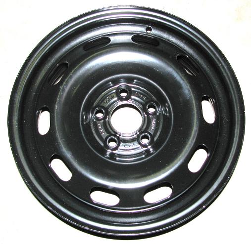 1J0601027AB $41.00 15 Inch Steel Wheel (Rim) 99-13 Beetle Golf Jetta ...