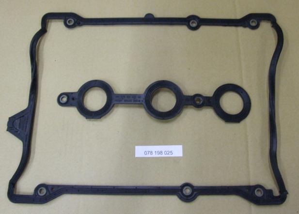 078198025 $14 OEM VW Audi Valve Cover Gasket Set Passat A4 A6 Germany 2 ...