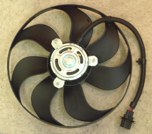 6X0959455C $39 VW 250W/60W 345mm Radiator Fan Beetle Gas Golf TDI
