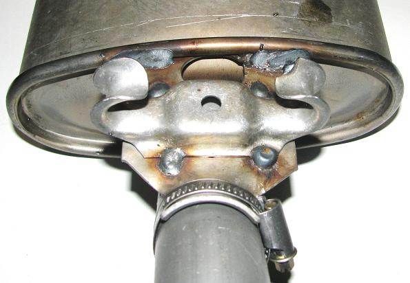 165253609K $68 OEM VW Rear Exhaust Muffler Jetta 1.6 Diesel 1.8 Gas ...