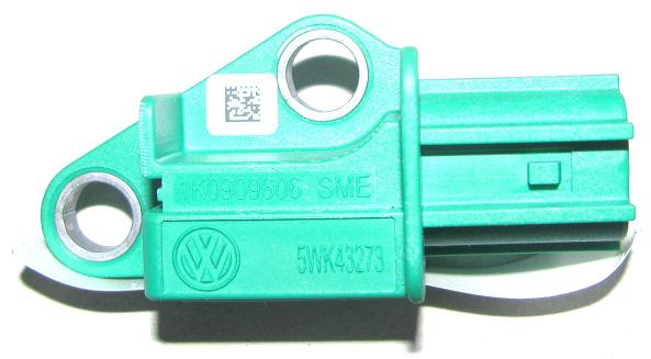 1K0909606 $57 OEM VW Audi Rear Crash Sensor Golf Wagon Jetta A6/S6 Q7 ...
