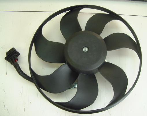 1J0959455S $58 VW Audi 300W/60W 345mm Radiator Fan Beetle Golf Jetta TT ...